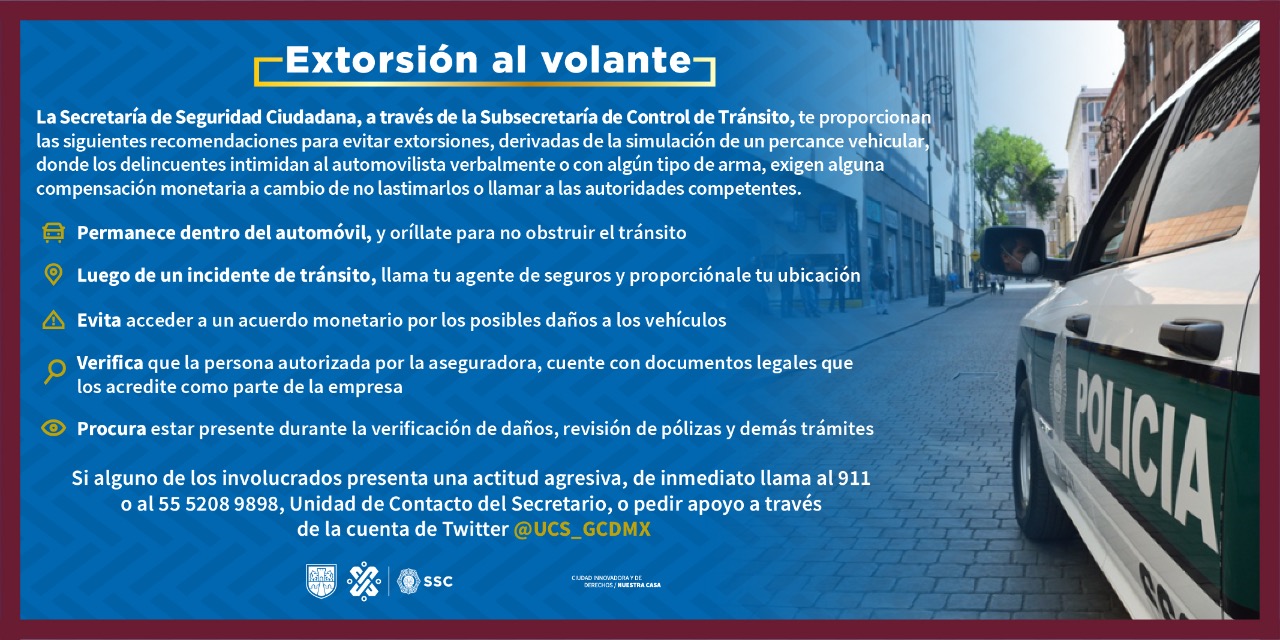 Ssc Cdmx On Twitter Ante Las Denuncias Ciudadanas De Casos De