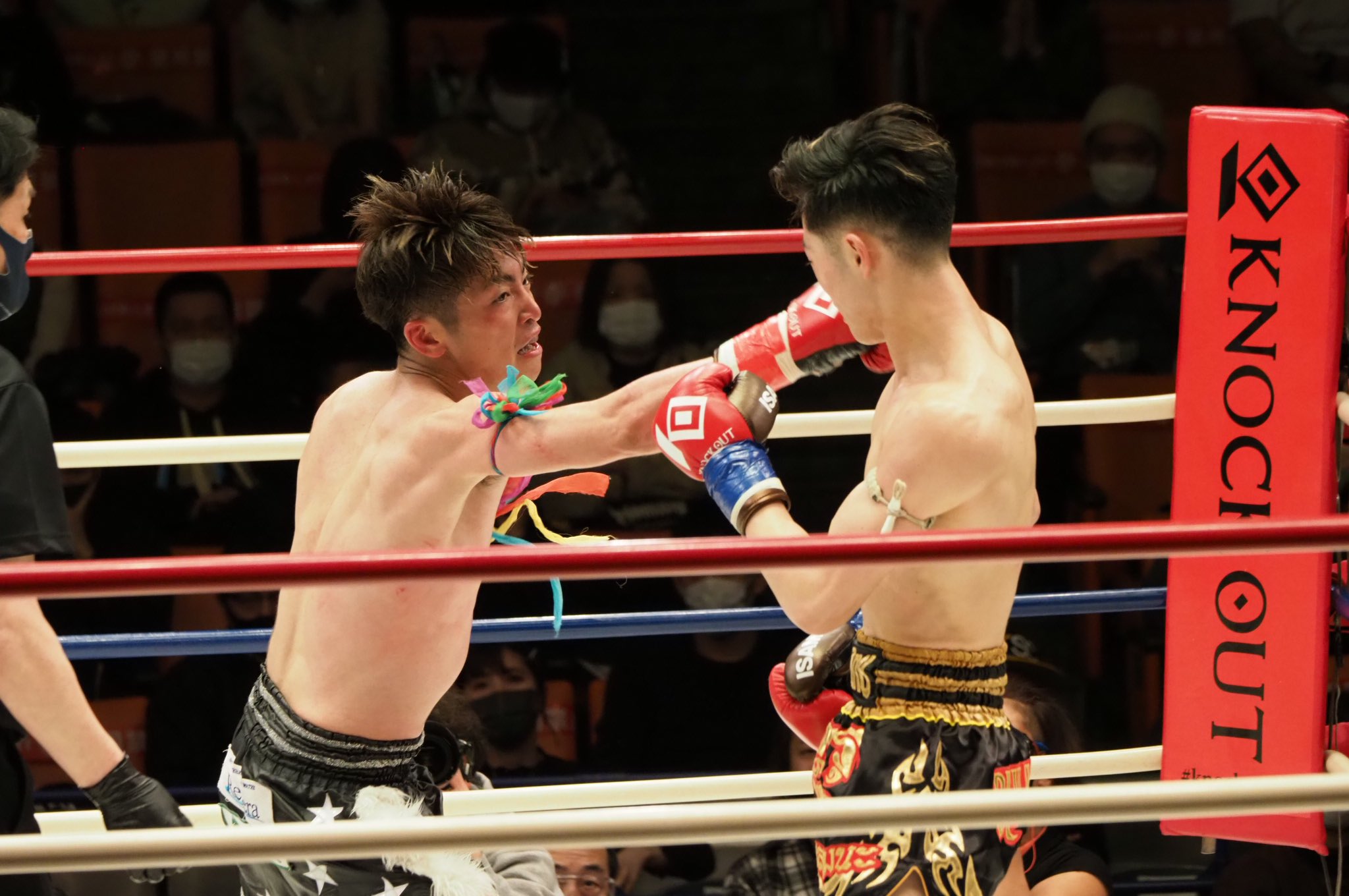 Gigio on Twitter: "KNOCK OUT ～The REBORN～ 第5試合 REDルール スーパーバンタム級（55kg） 3分3R（延長1R） 壱・センチャイジム（センチ ...