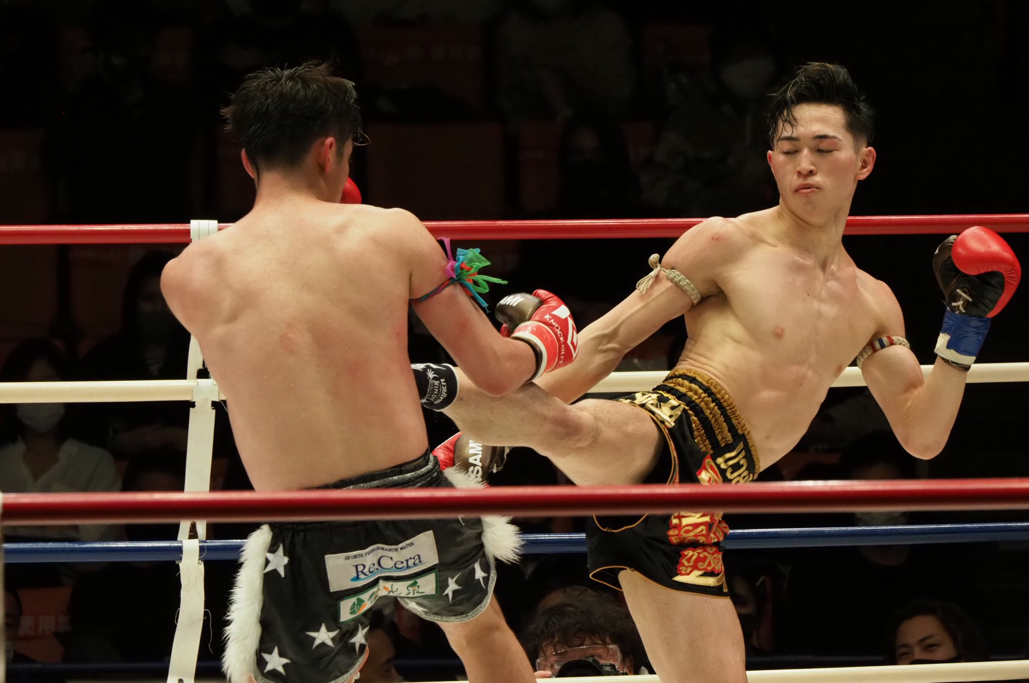 Gigio on Twitter: "KNOCK OUT ～The REBORN～ 第5試合 REDルール スーパーバンタム級（55kg） 3分3R（延長1R） 壱・センチャイジム（センチ ...