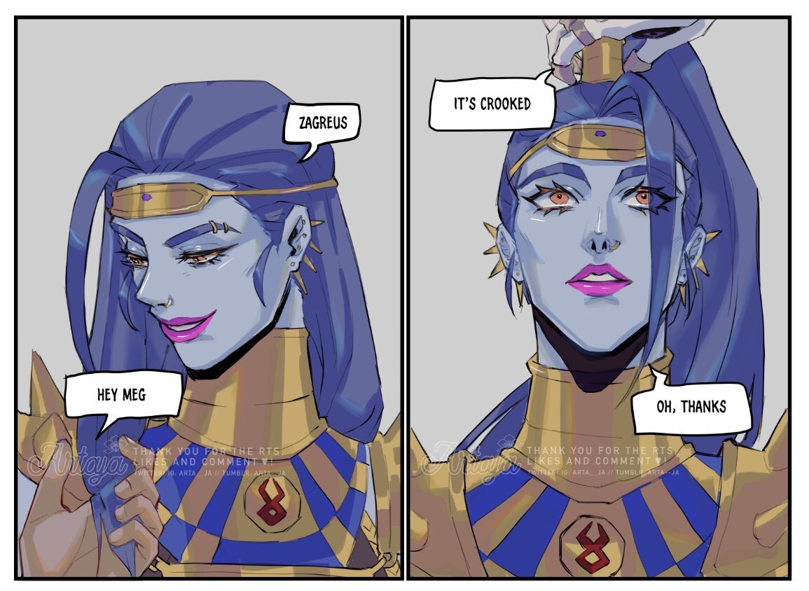 「Than and Meg #hadesgame 」Arta 🔆の漫画