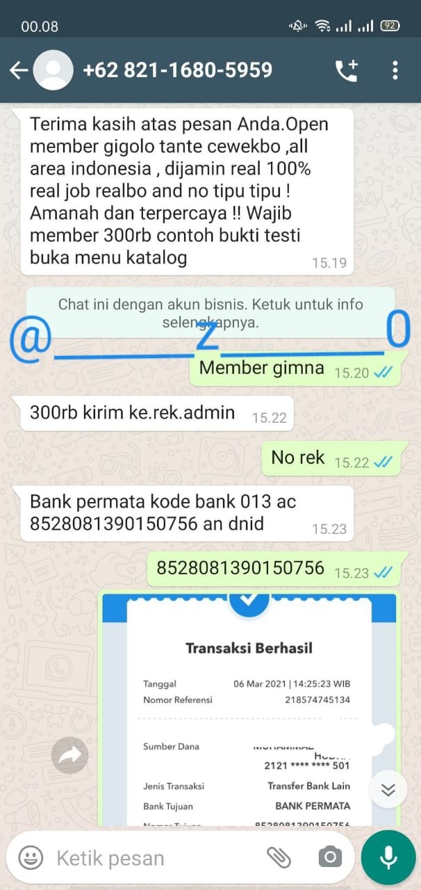 Akun @TanteTrusted WA 081215611578 itu PENIPU on Twitter: "Emank dsar Tuti alias Tukang tipu 👹👺 ...