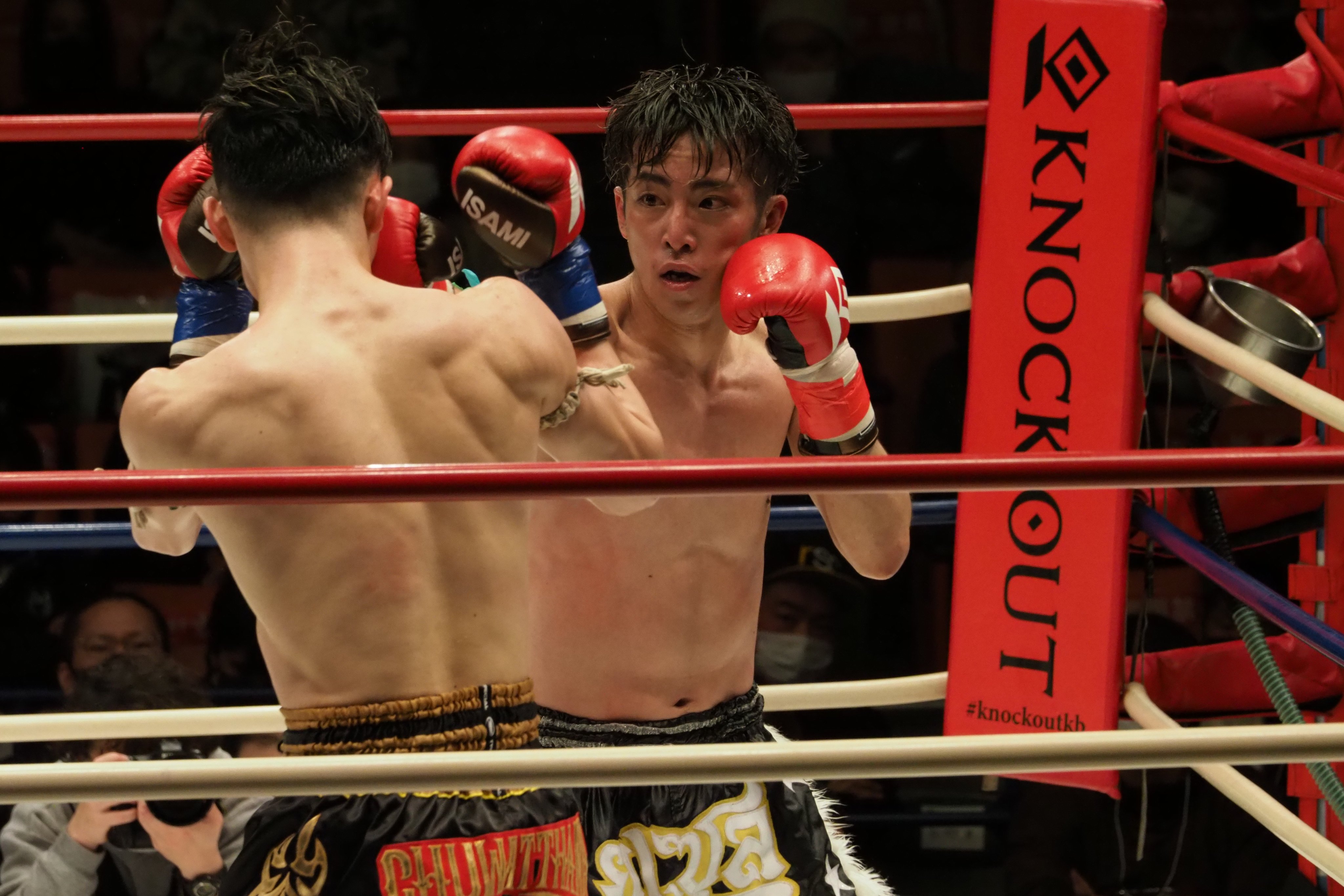 Gigio on Twitter: "KNOCK OUT ～The REBORN～ 第5試合 REDルール スーパーバンタム級（55kg） 3分3R（延長1R） 壱・センチャイジム（センチ ...