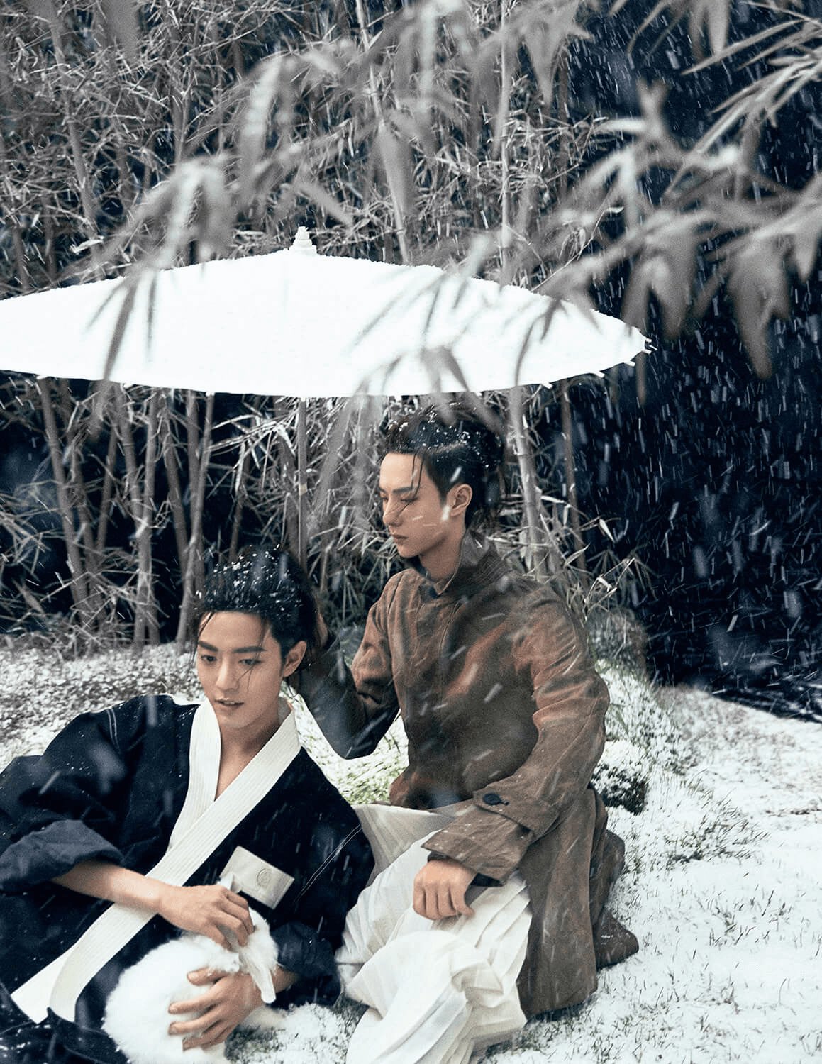 estef 廿 on Twitter: "wang yibo and xiao zhan harper's bazaar iconic photoshoot: a thread https ...