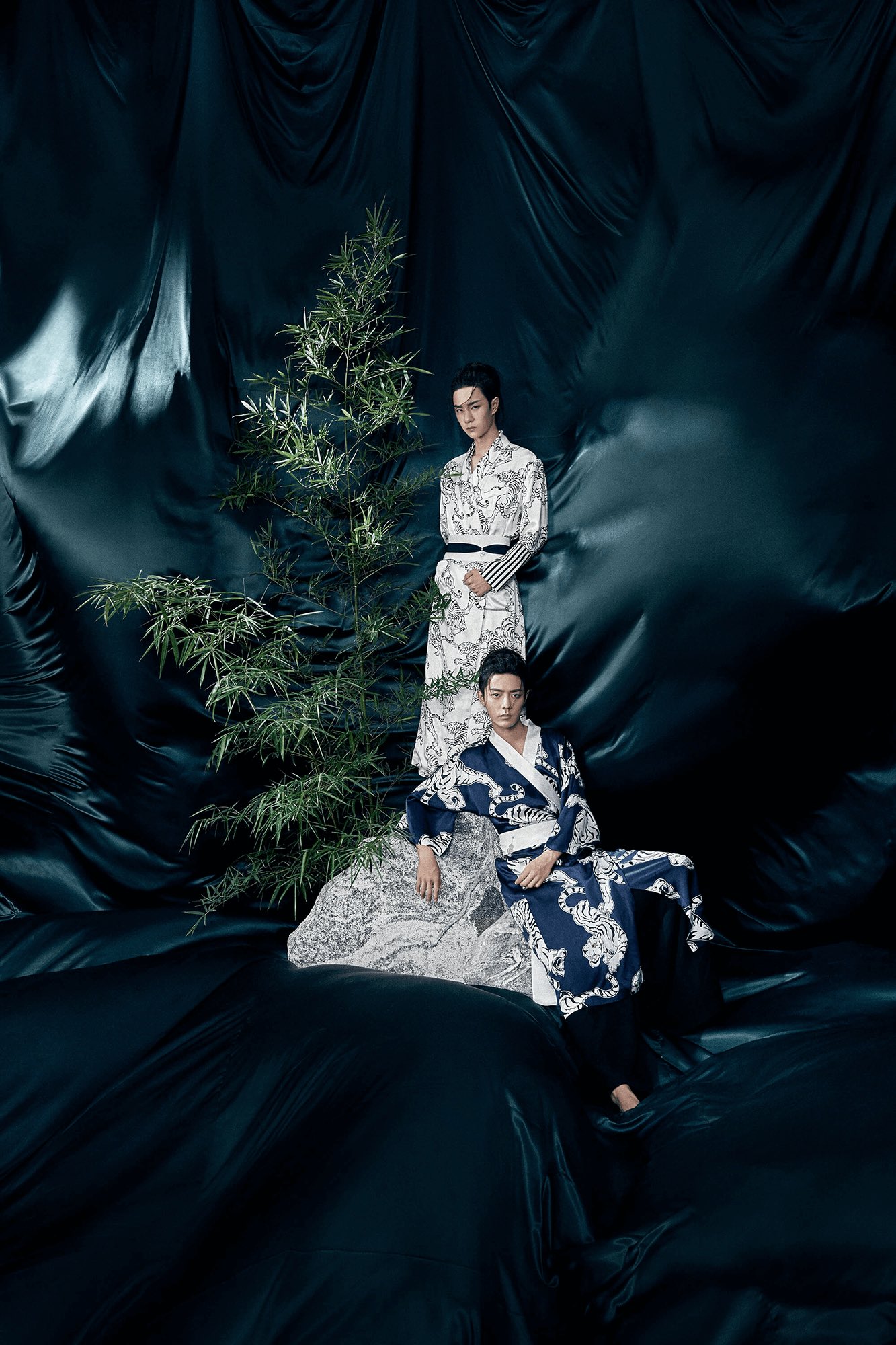 estef 廿 on Twitter: "wang yibo and xiao zhan harper's bazaar iconic photoshoot: a thread https ...