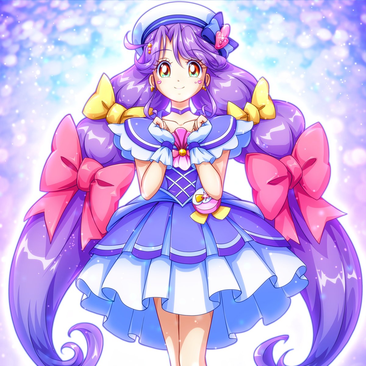 アコ「トロピカル〜ジュ!プリキュア、今日はキュアコーラルちゃん初登場!イラスト描きまし」|mimimixのイラスト