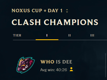 hi i won my very first clash tournament Q///Q (hit em w/ the "deez nuts ...