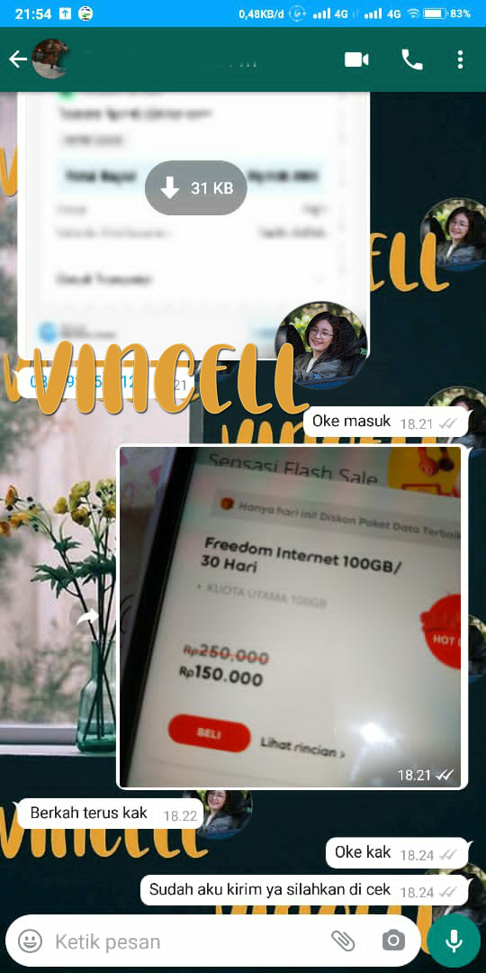 vincell open convert | sewa & upgrade zoom premium on Twitter: "285. cv tsel ke dana 286. cv tri ...