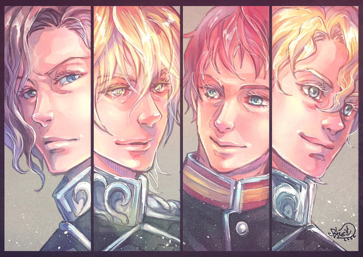 「ロイエンタール編 なんか丸くなったな 」ぼへ😷c105日曜西け17abの漫画