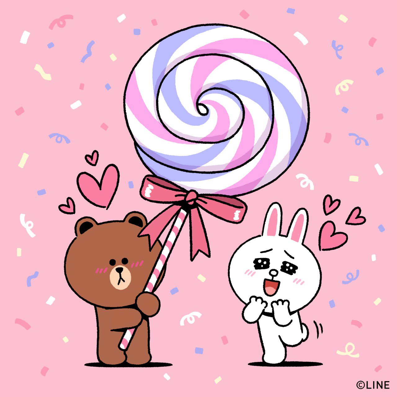 Brown And Cony Good Morning
