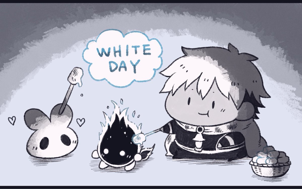「ホワイト・デイ #創作 #Rice_illust 」夜明食堂@COMITIA152【東2 O10a】の漫画