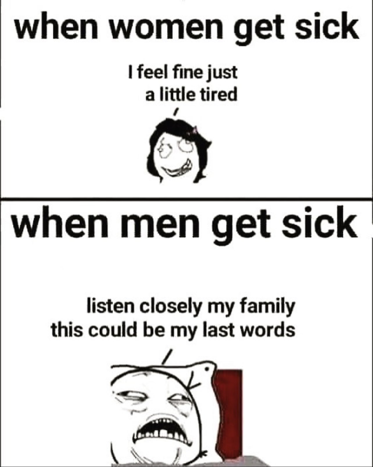 Man Sick Meme