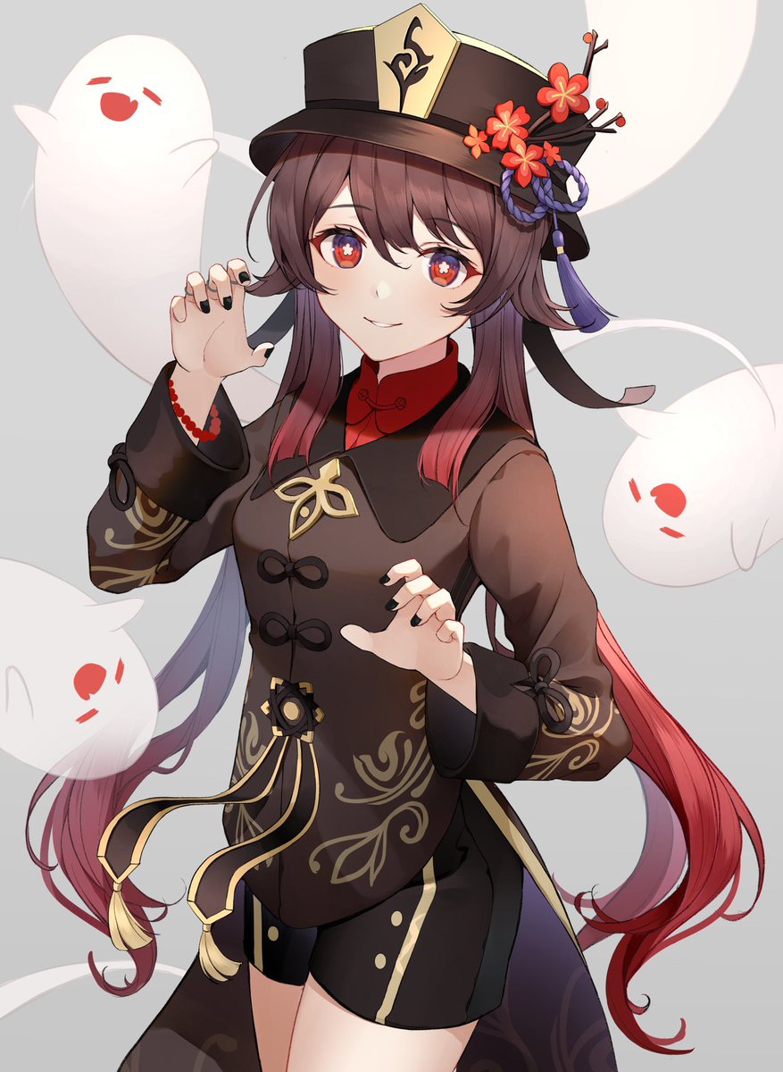 胡桃フータオ原神 「胡桃原神 」うさもち。のイラスト