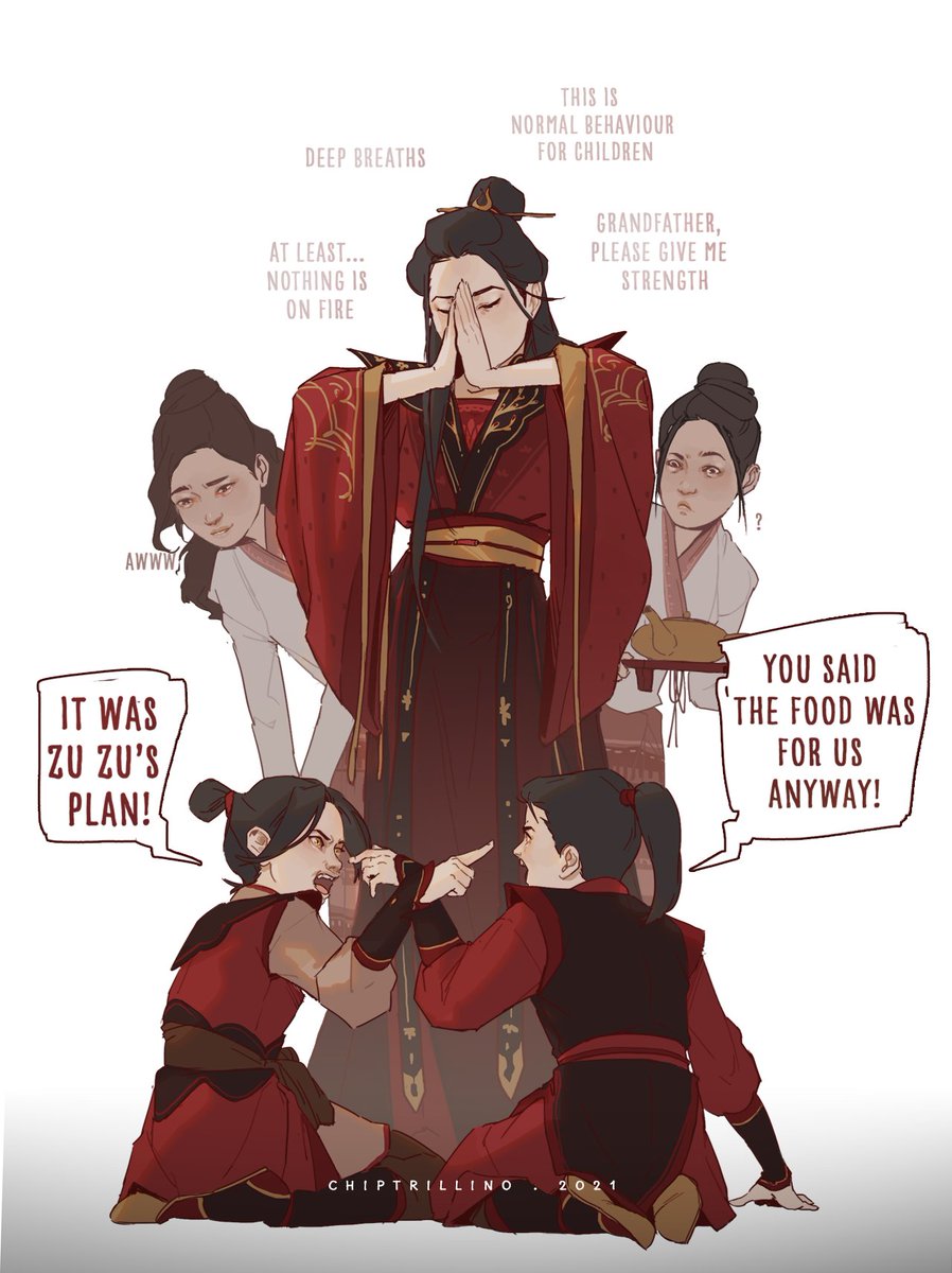 「nothing is on fire!... yet 」chiptrillinoの漫画