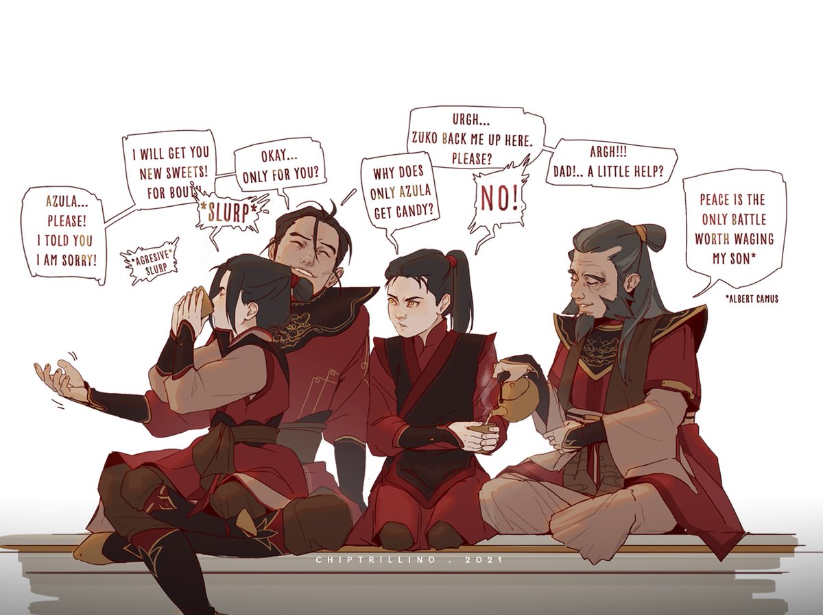 「nothing is on fire!... yet 」chiptrillinoの漫画