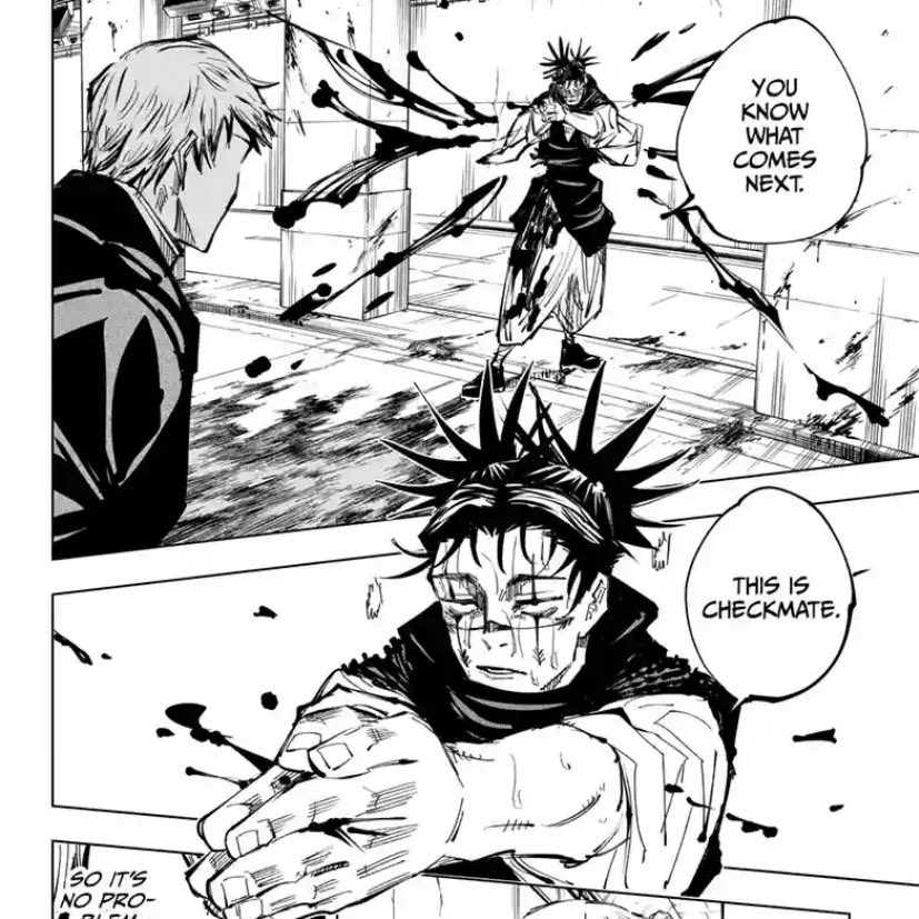 「choso was just waiting for a chance to use naoya's own words」JUJUTSU ...