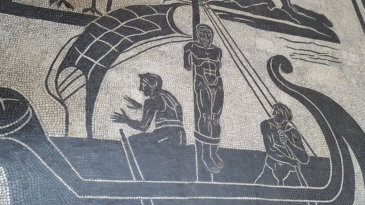 Odysseus And The Sirens Drawing