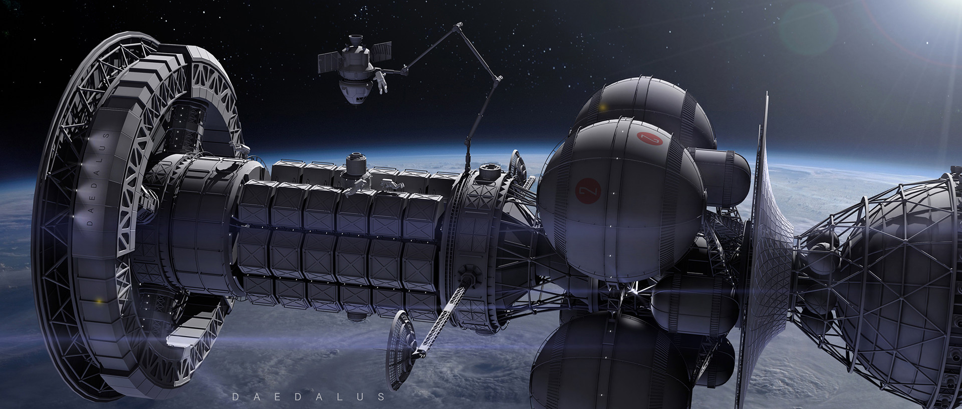 Realistic Spaceship Designs