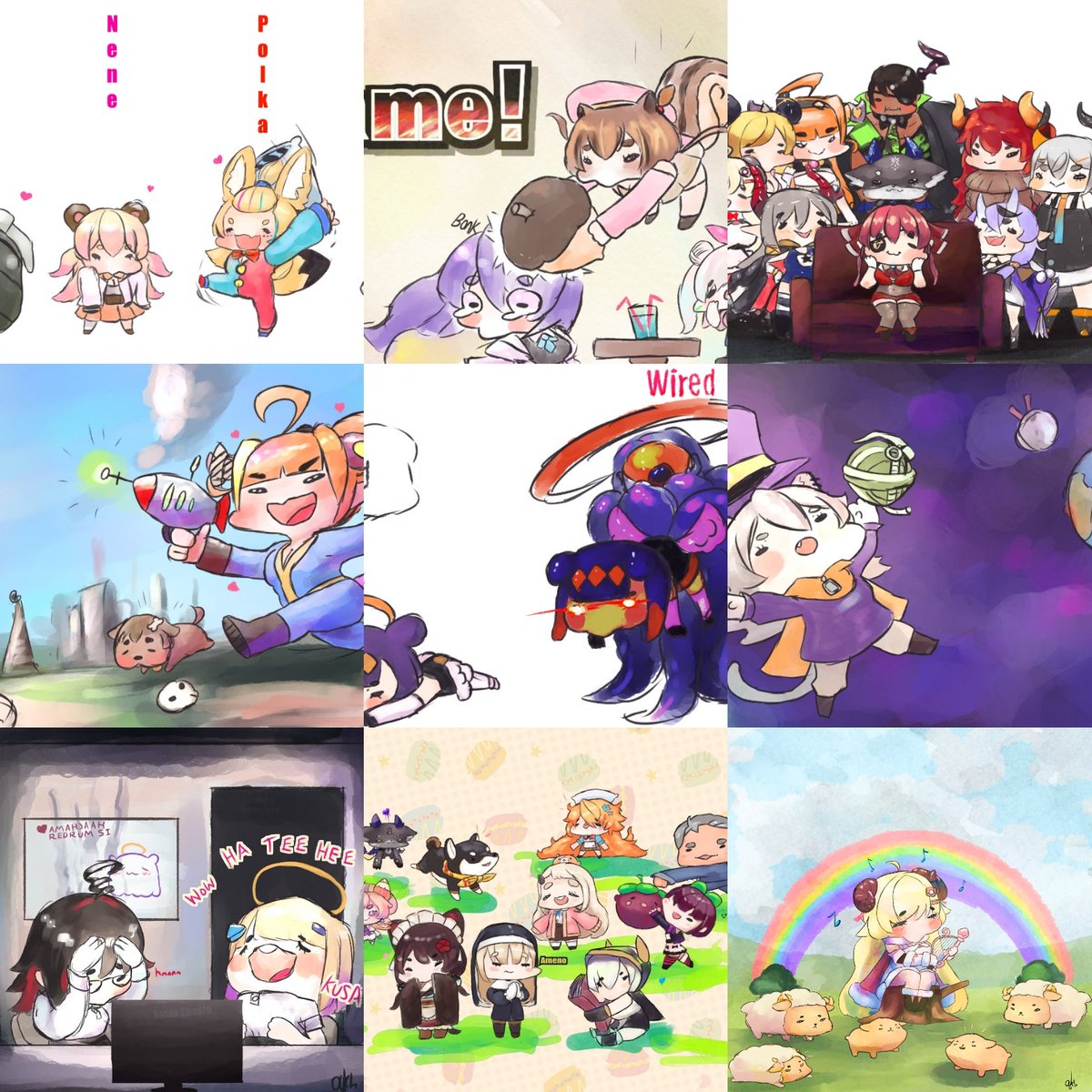 「I am re opening Chibi commissions 30 USD per Character, DM m」大内🍡👹V ...