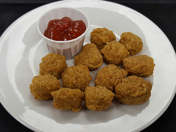 Popcorn Chicken School Lunch