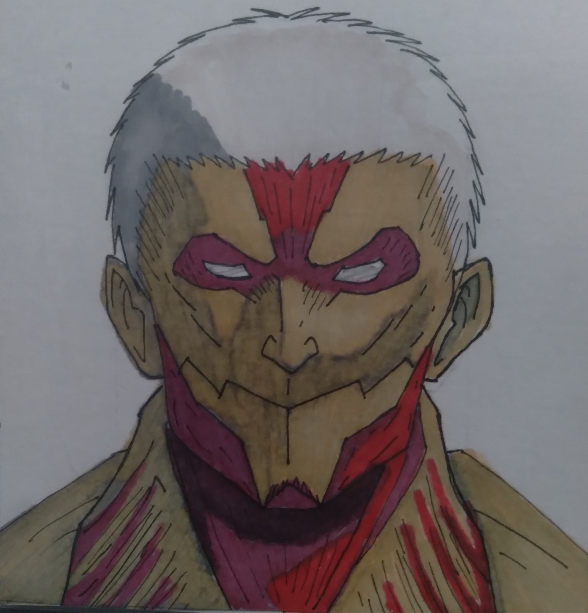 Attack On Titan Armored Titan Drawing
