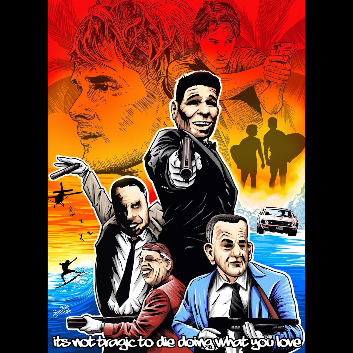 Point Break Art