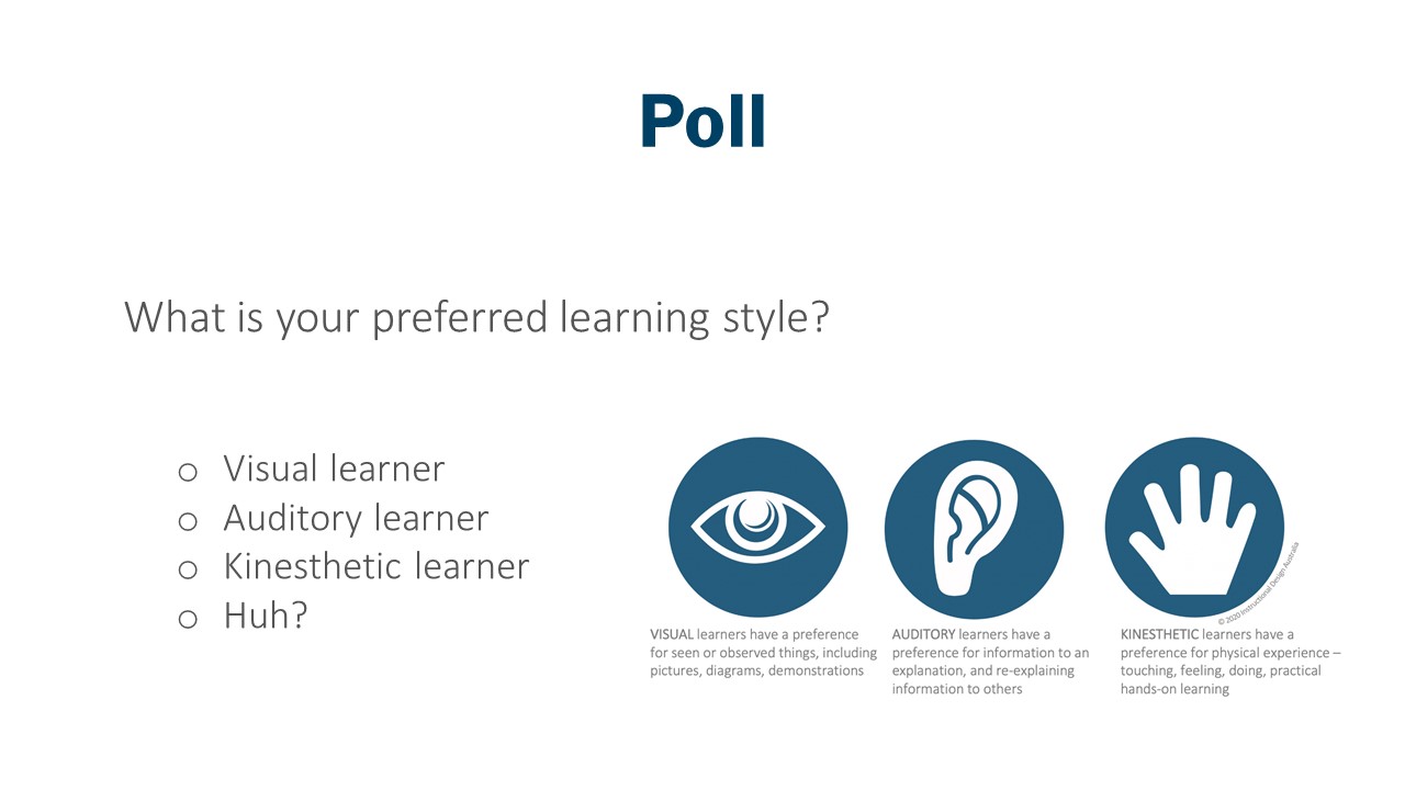 3 Learning Styles