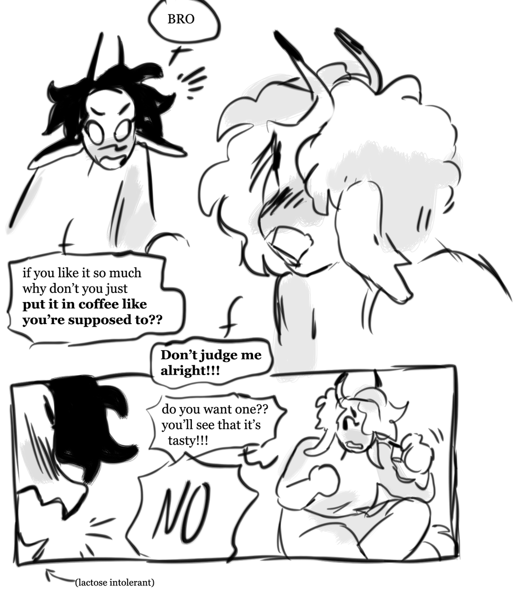 「thats it. thats the joke. send tweet 」Hooved peets 🐑🐐🐄の漫画