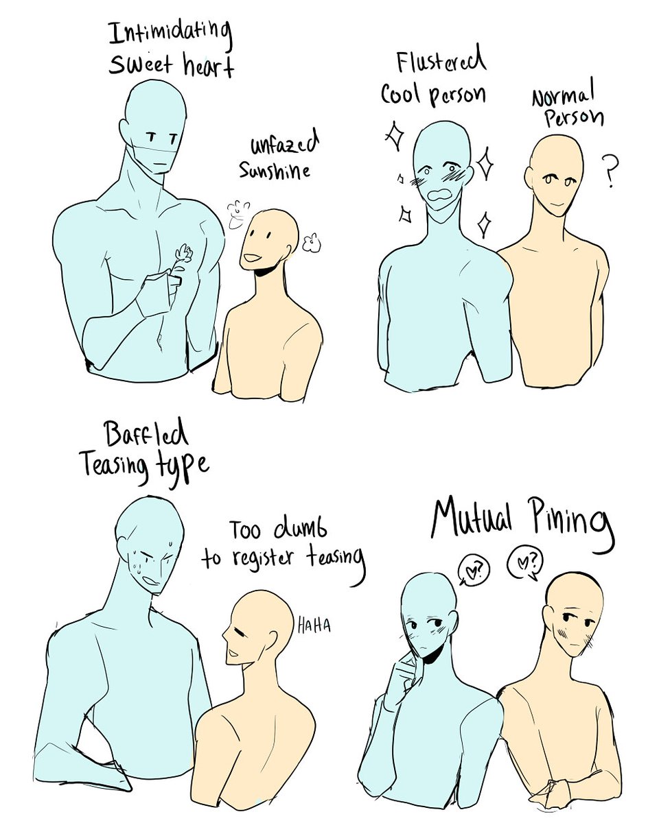 「Someone asked me about my fave ship dynamics! So, here's a f ...