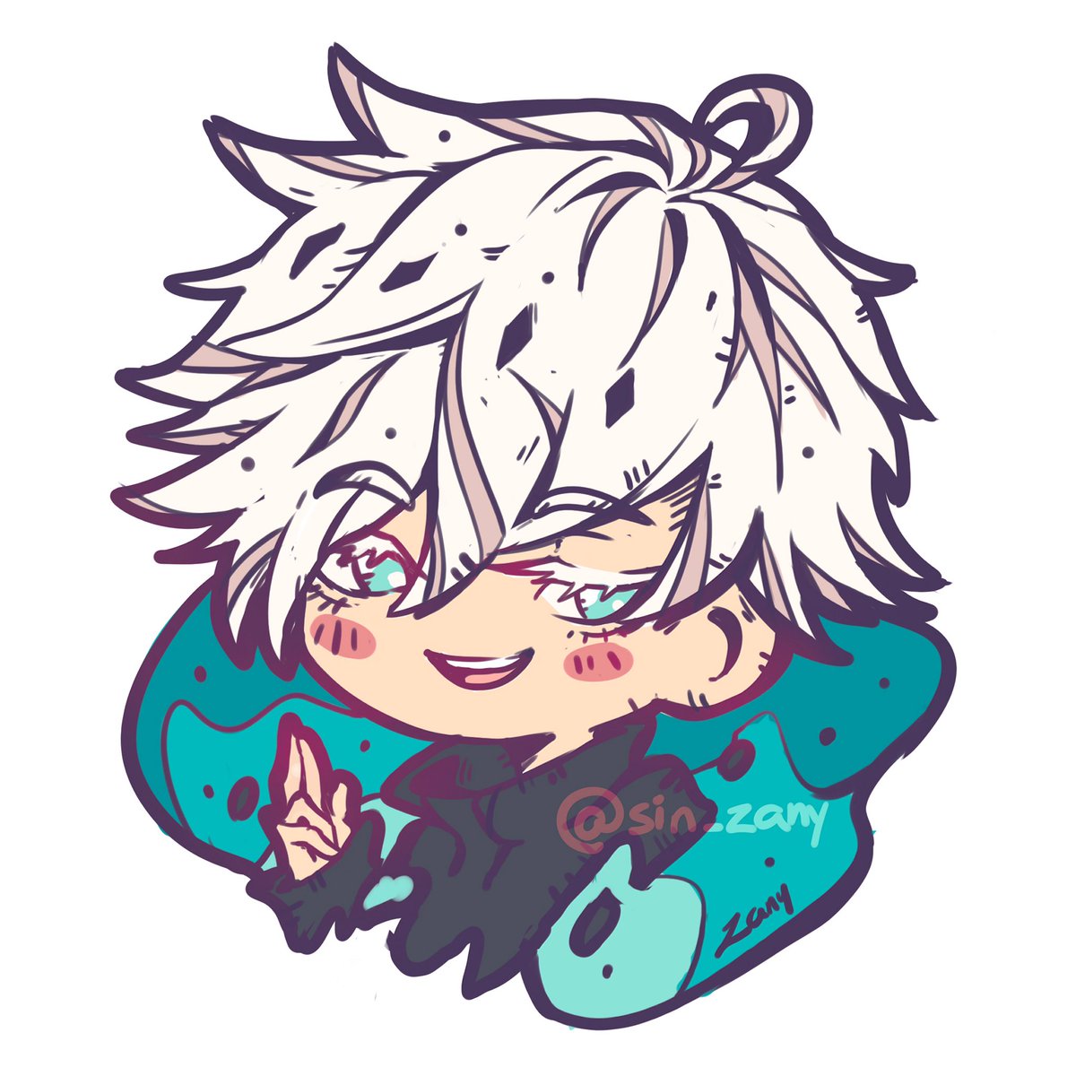 「Tiny gojo #GojoSatoru #JujutsuKaisen 」|Zany°のイラスト