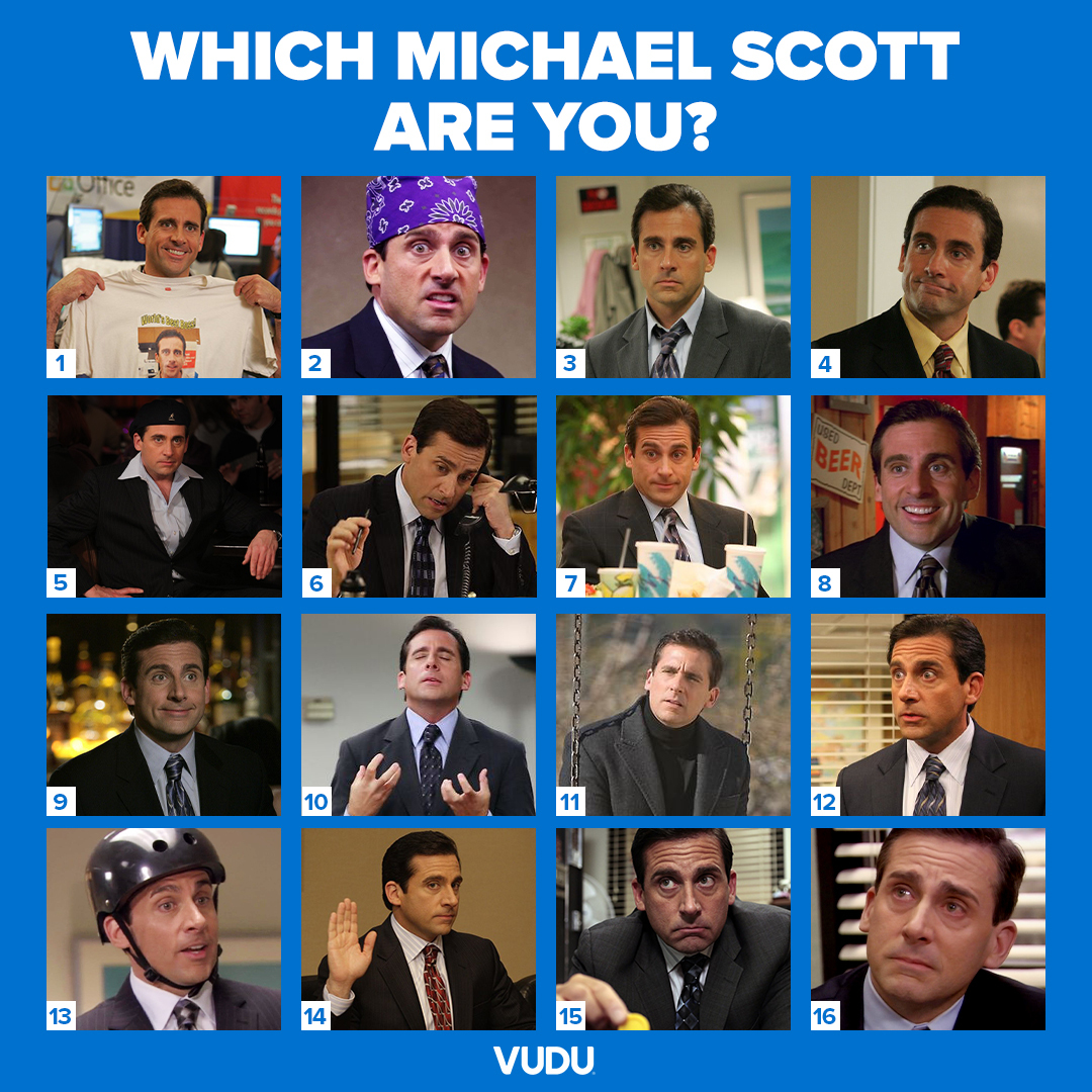 Happy Michael Scott
