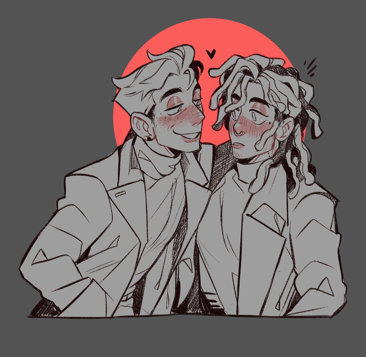 「HELLO??? SMUG TELLER RIGHT??? thank you 」|Noah 🏳️‍⚧️のイラスト