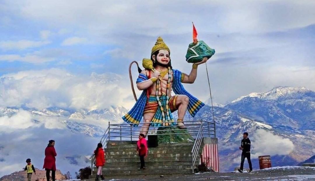 Real Hanuman Photo In Himalaya