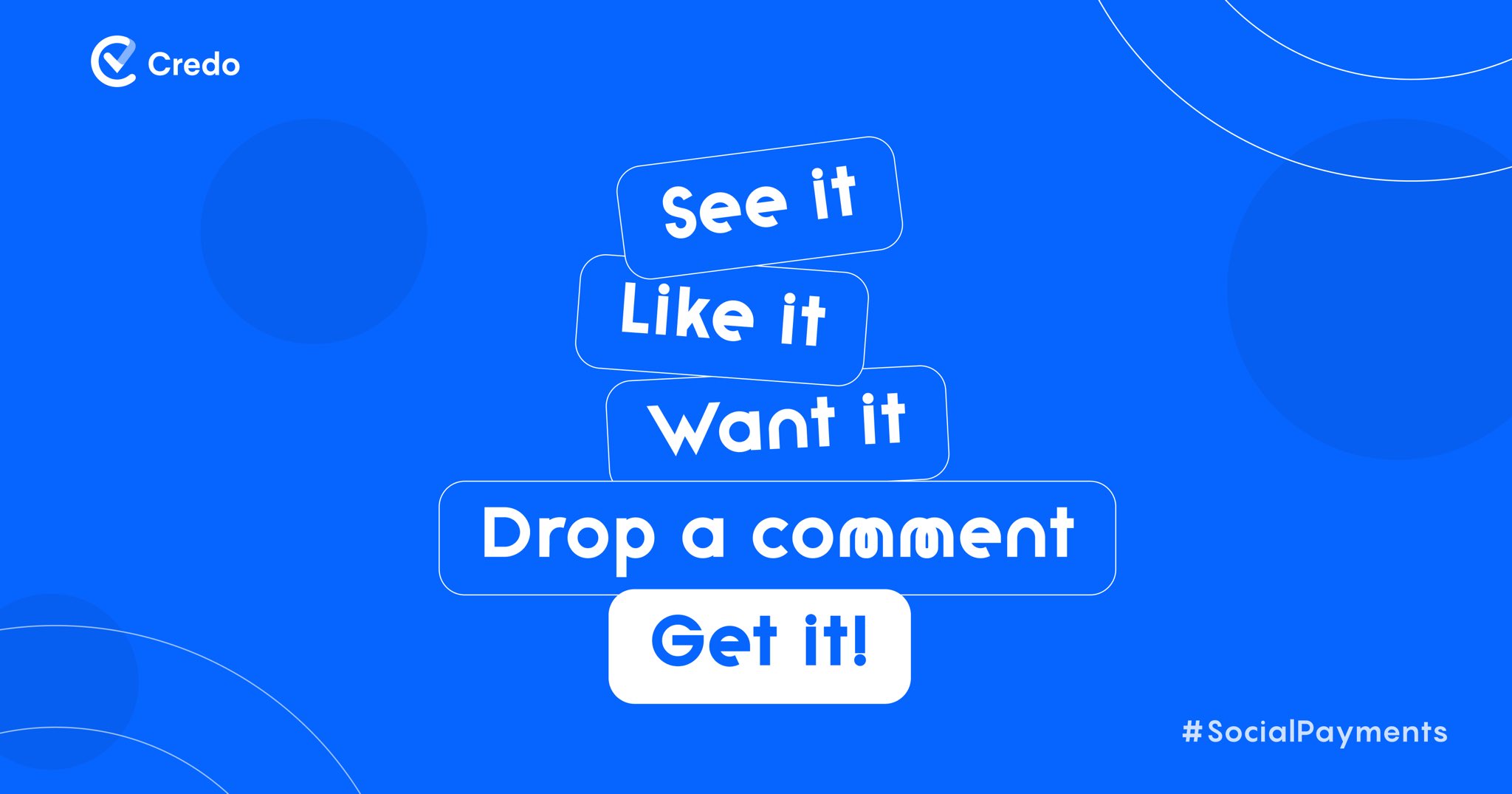 Credo on Twitter: "Social Payments in a nutshell 👌 Without an exchange of financial information ...