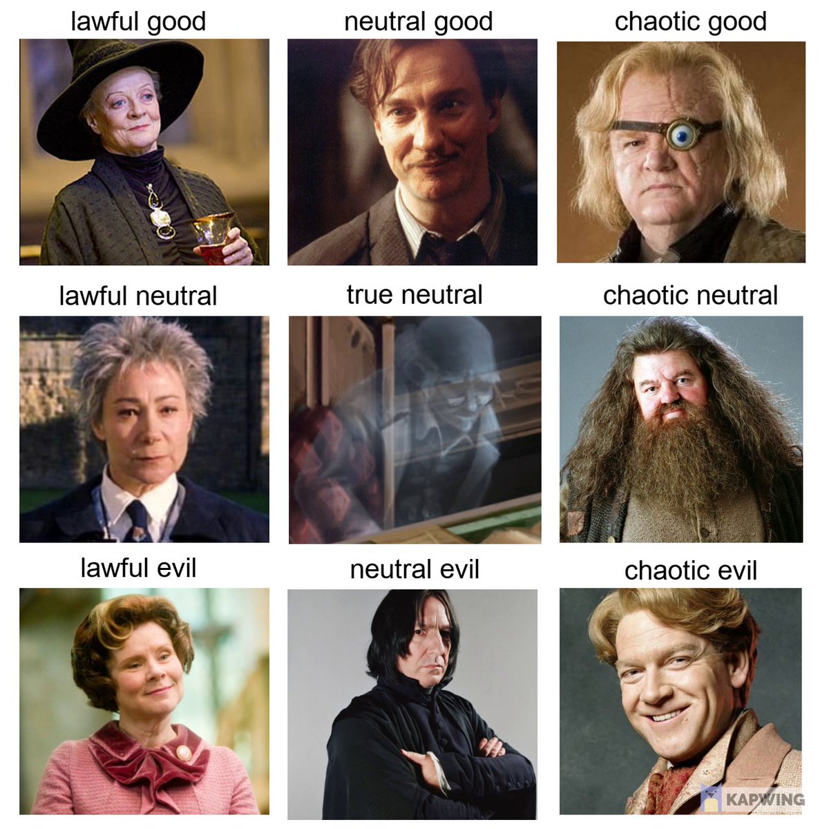 Chaotic Neutral Harry Potter