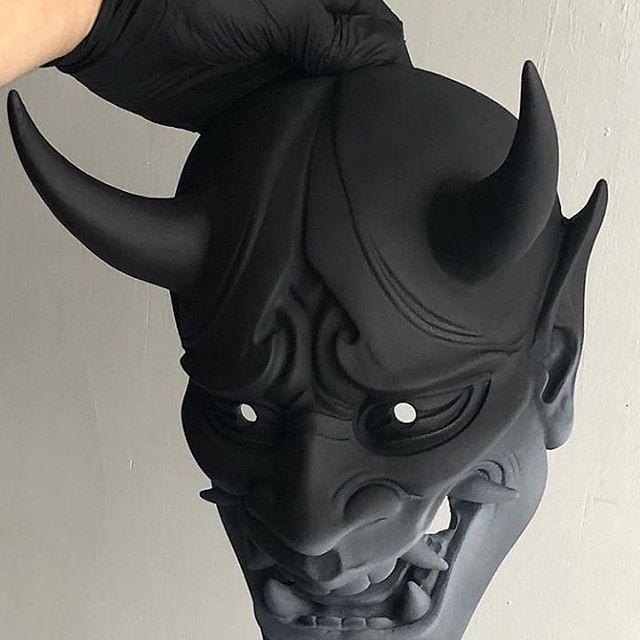 Black Oni Mask