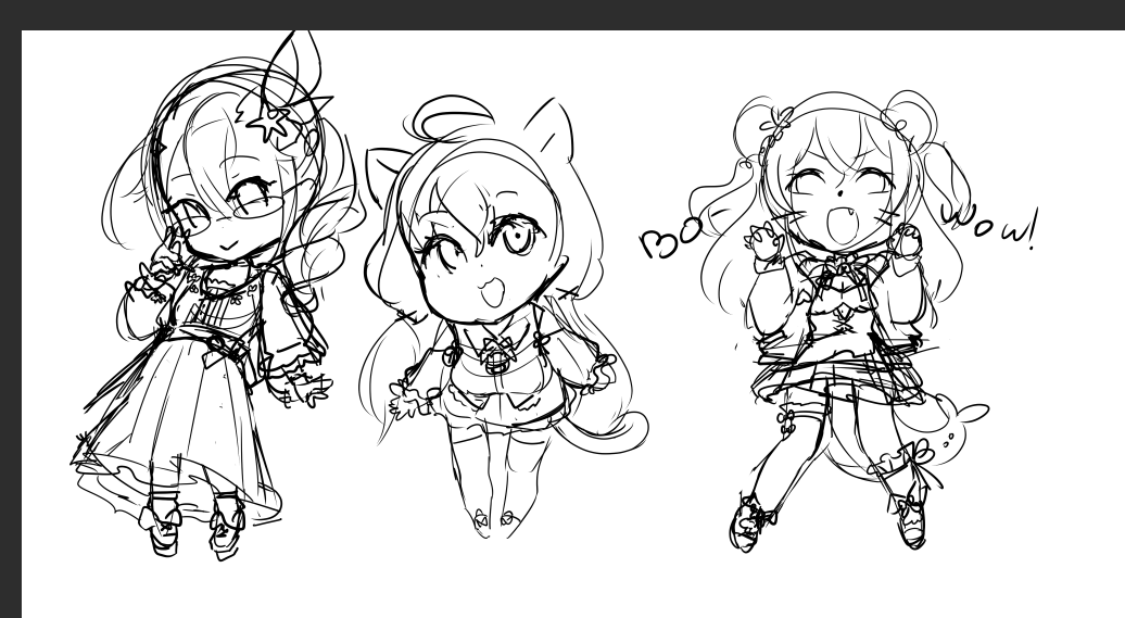 「hololive chibiis 」Sobbiの漫画