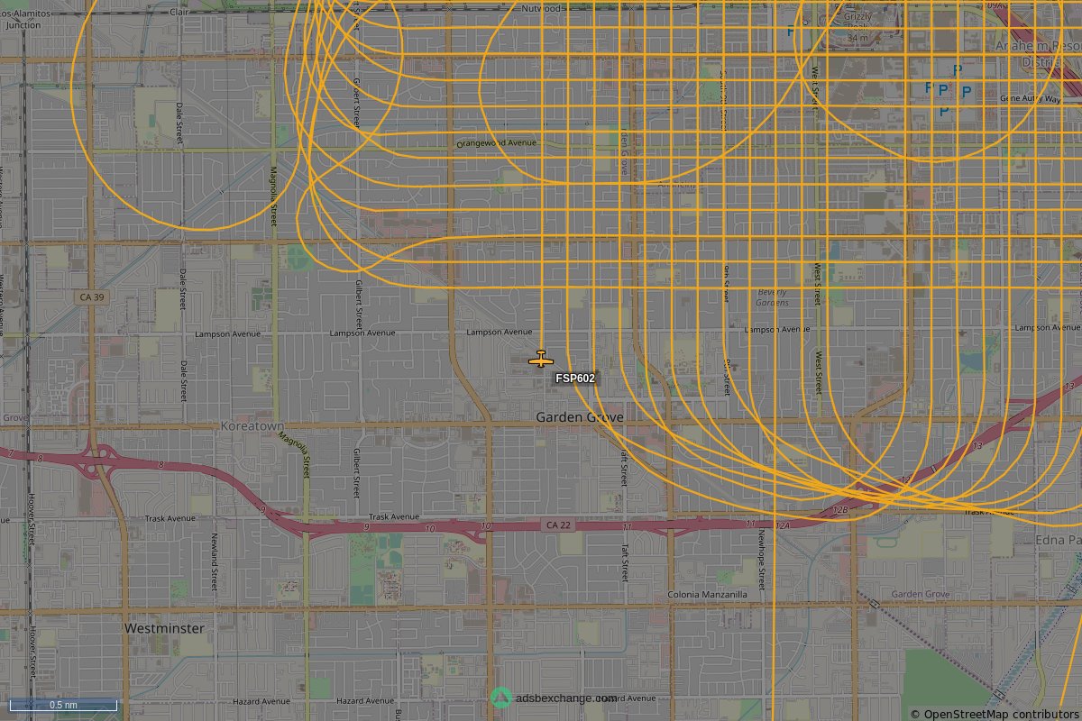 Does anyone know why a plane would fly this massively weird flight ...