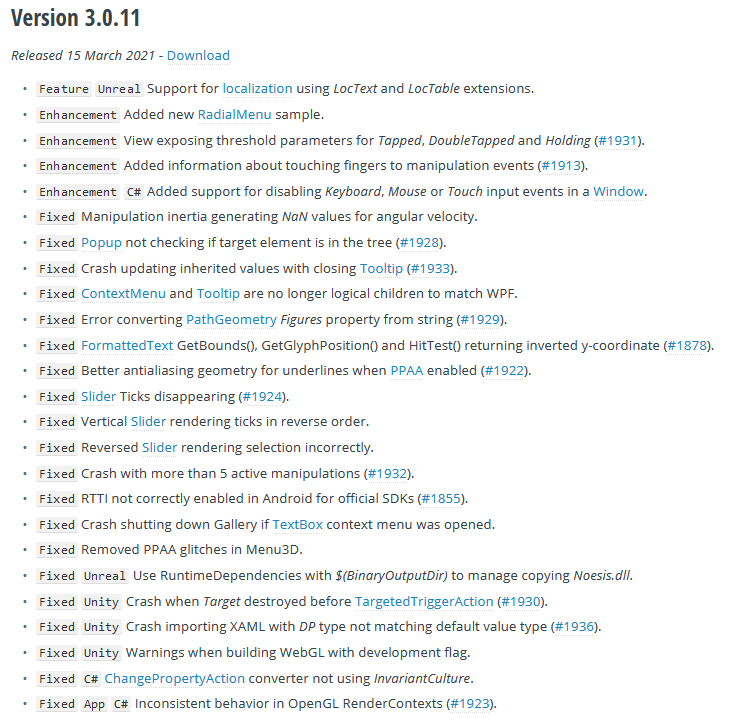 NoesisGUI on Twitter: "#NoesisGUI 3.0.11 has been released with a bunch of fixes and ...