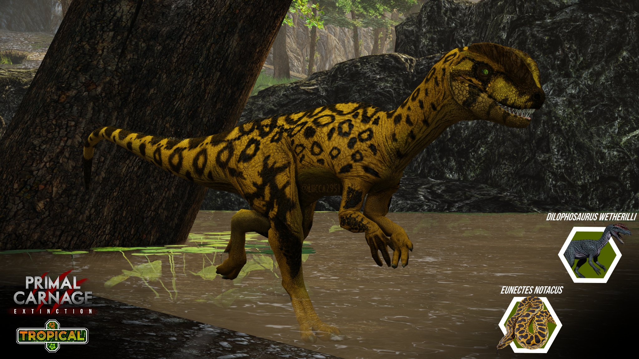 Dilophosaurus Primal Carnage