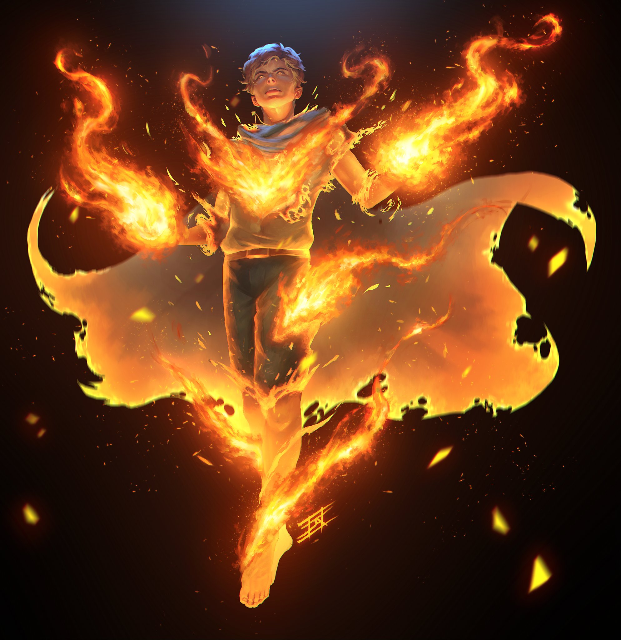 Fire Elemental Boy