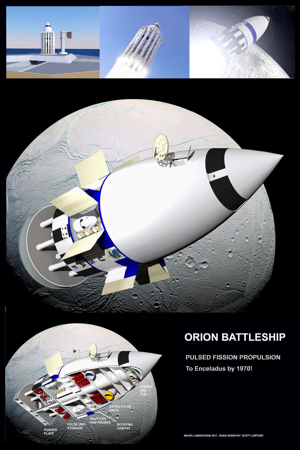 Orion Nuclear Spacecraft