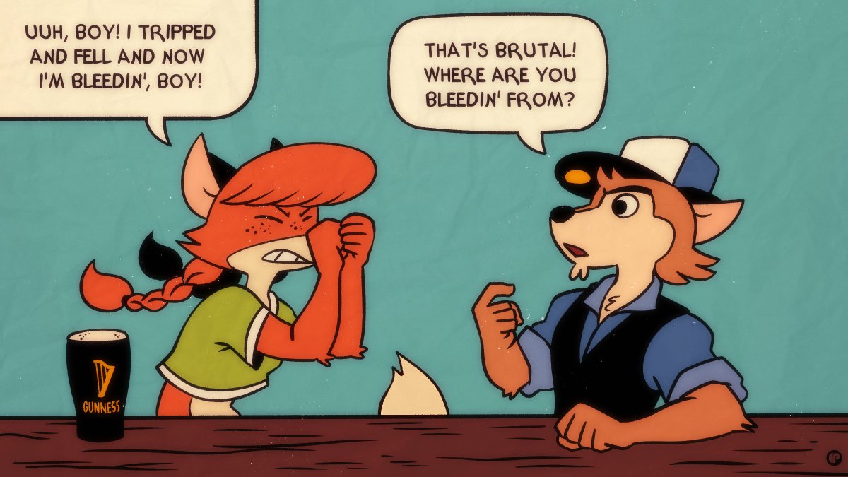 「All drawn poorly! @Kagekitsoon @Glislock @bakertoons @Ledoom」Fox Popvliの漫画