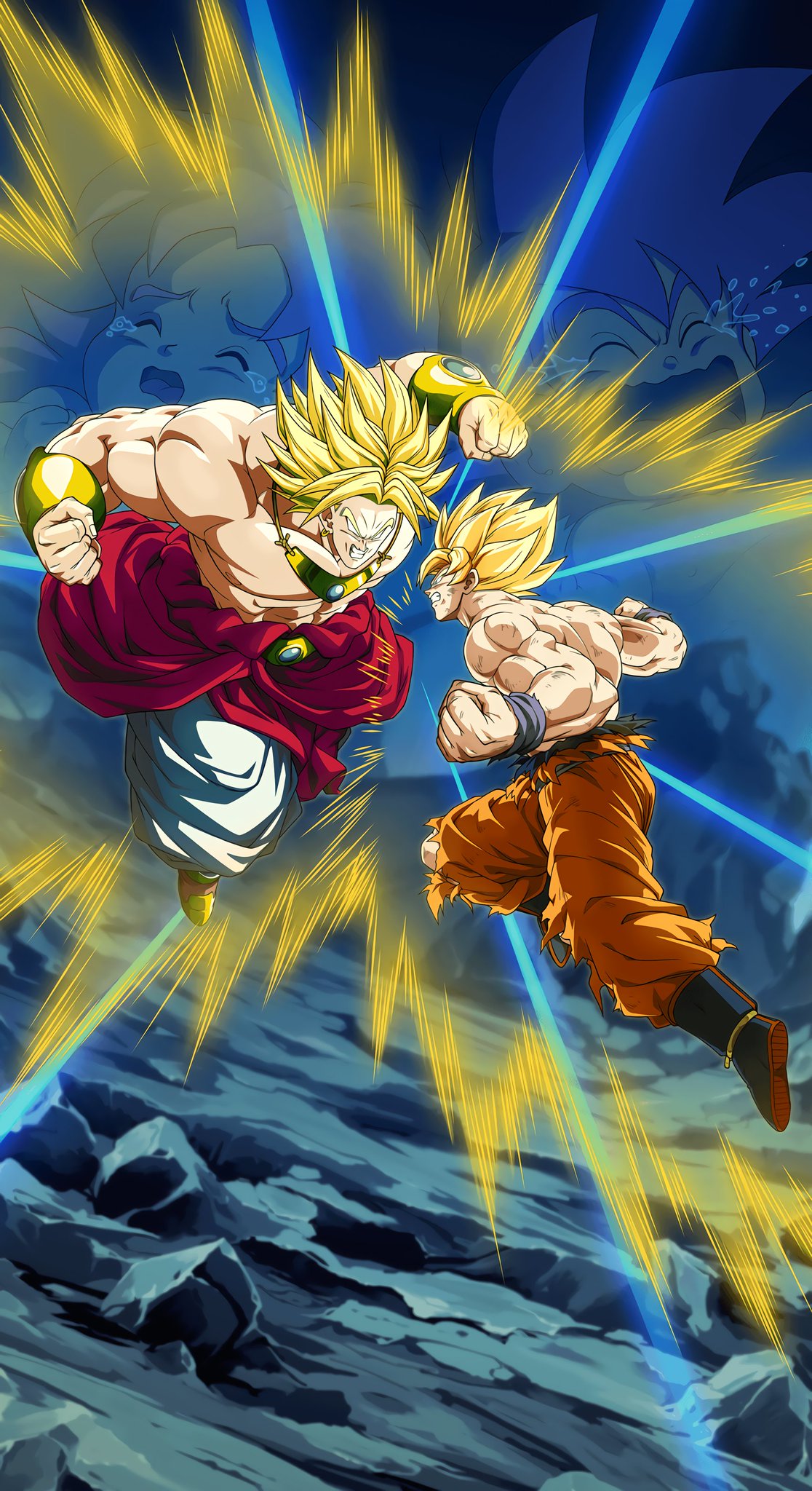 Goku Super Saiyan Vs Broly