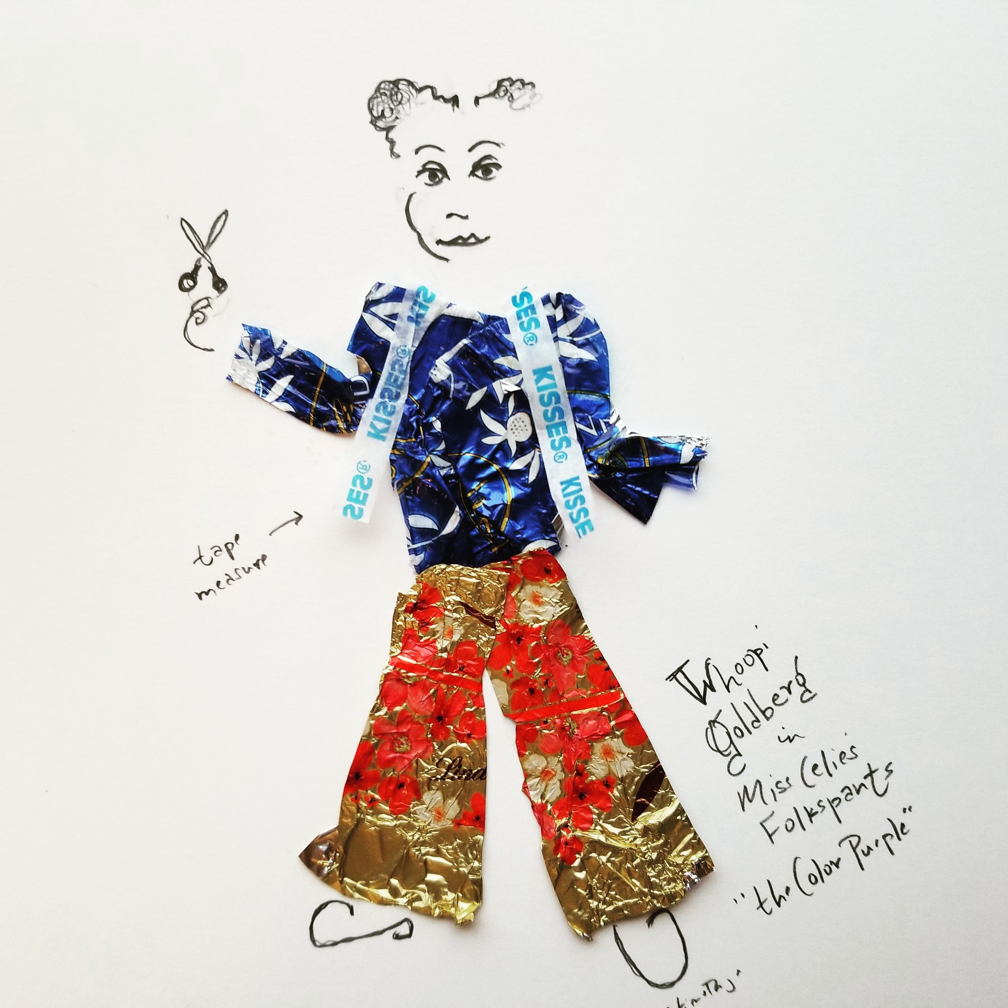 Celie Color Purple Drawing