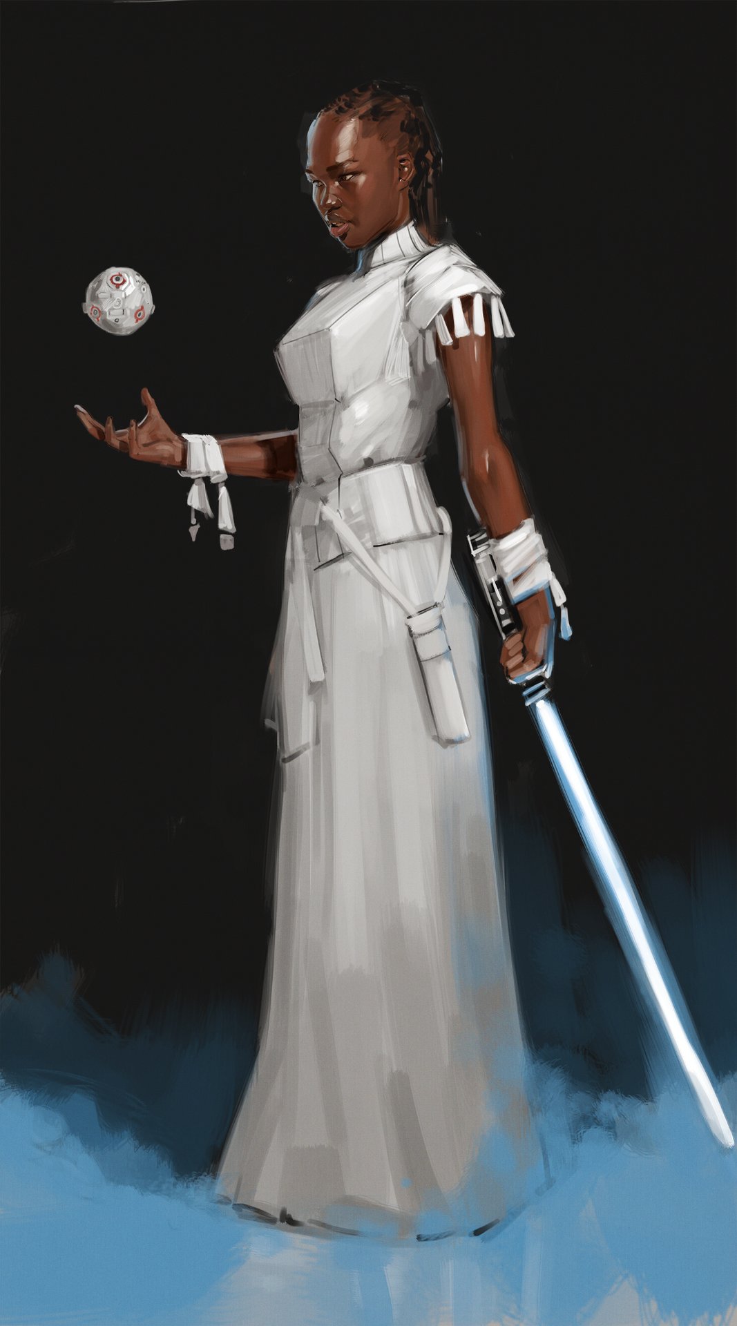 Star Wars Female Jedi Fan Art