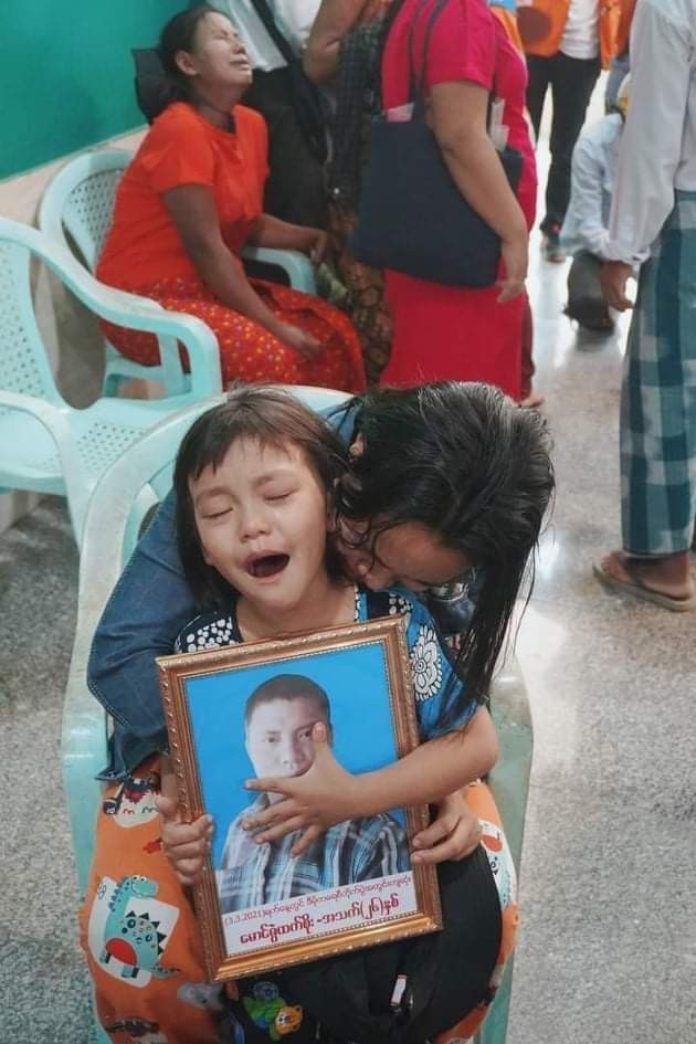 Emily Fishbein on Twitter: "Title: Screaming from Myanmar Artist: Black Art Sent to me with a ...