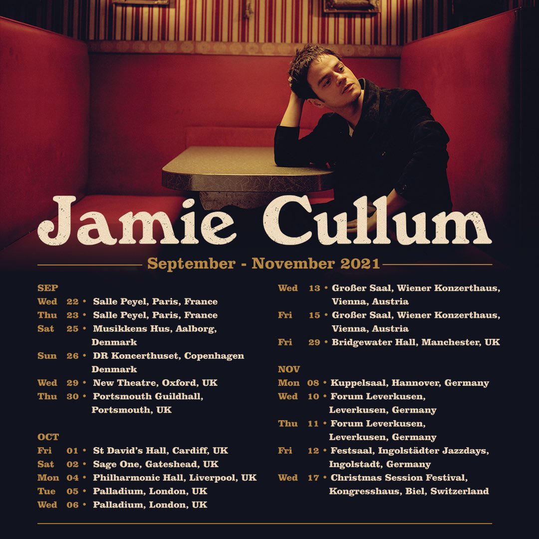 Jamie Cullum Us Tour 2022