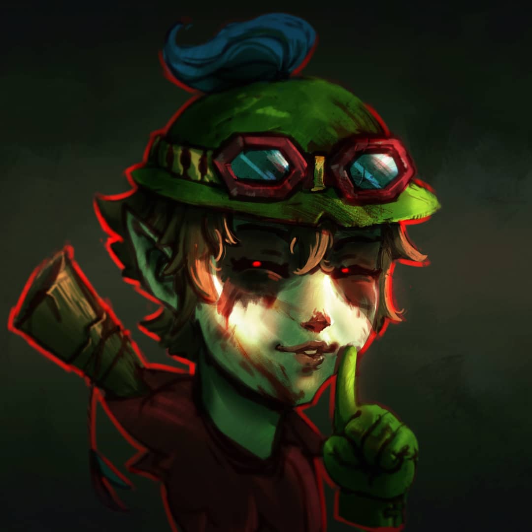 Human Teemo fanart by me : r/TeemoTalk