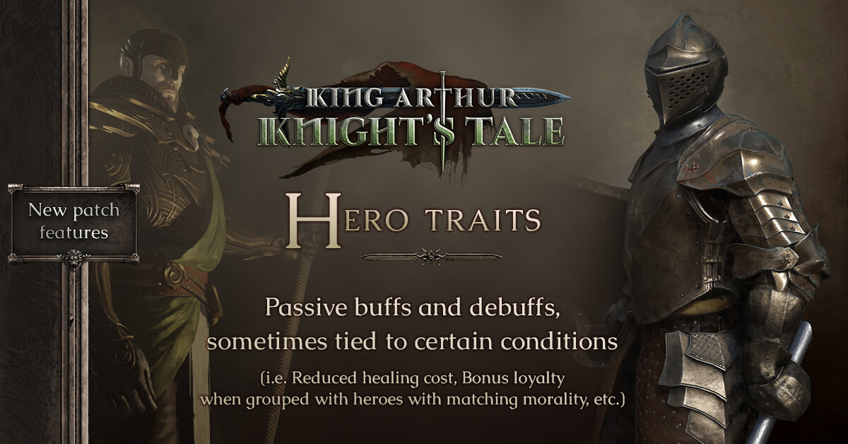 Upcoming patch feature: Hero Traits! : r/KnightsTaleGame