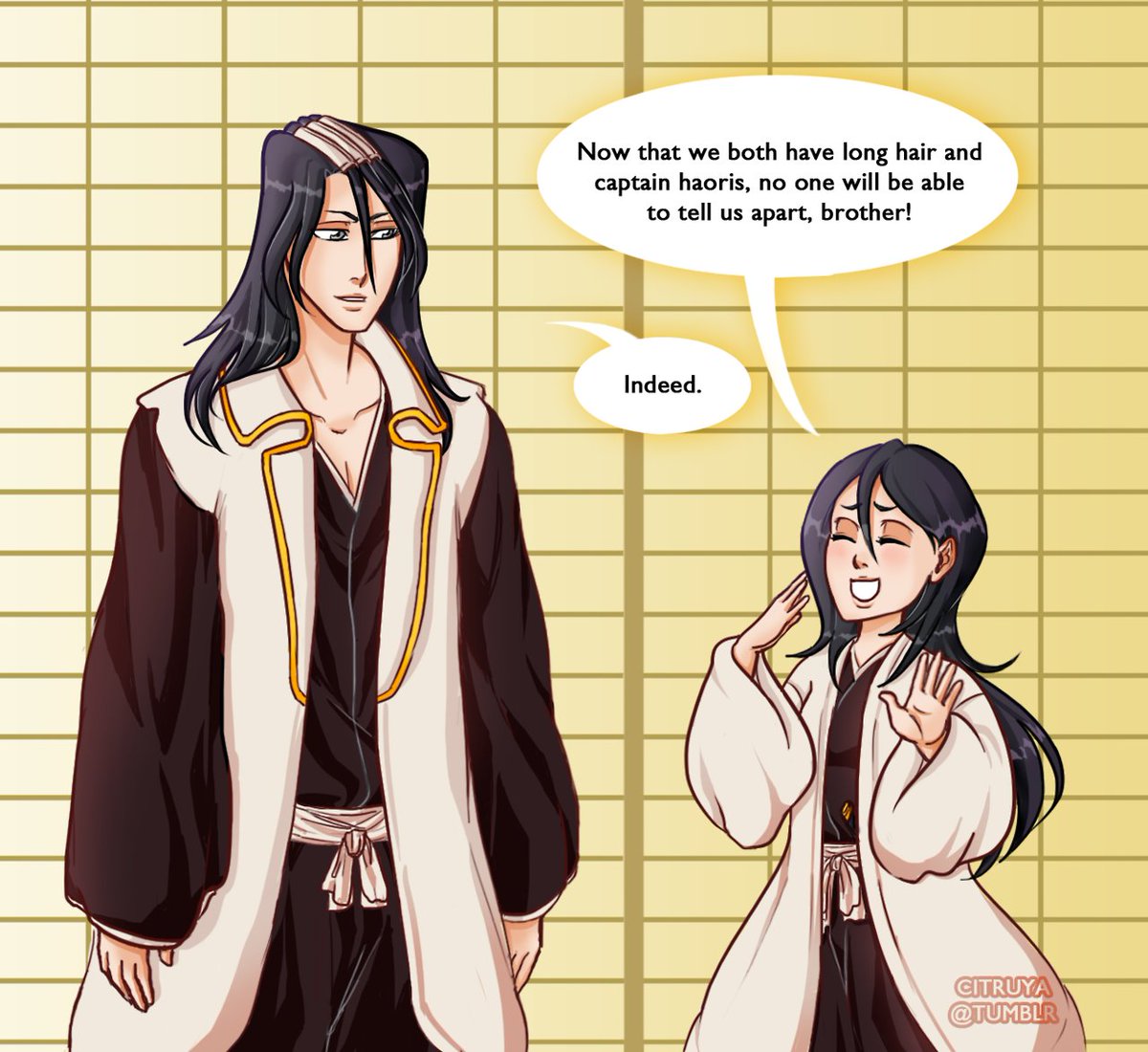 Byakuya Kuchiki Smile